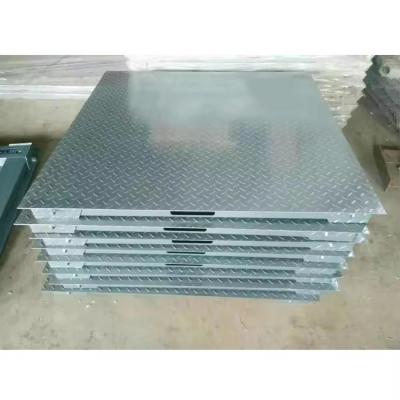 China 1.5*1.5m 5t heavy duty weight scale platform floor scale for sale