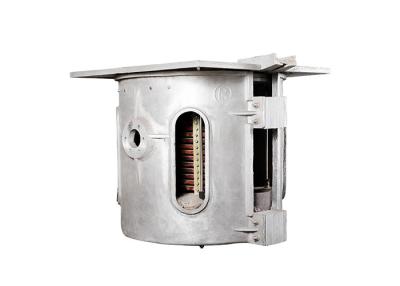 Cina Forno ad induzione per media frequenza non ferroso industriale della fornace di fusione del metallo 250KG in vendita