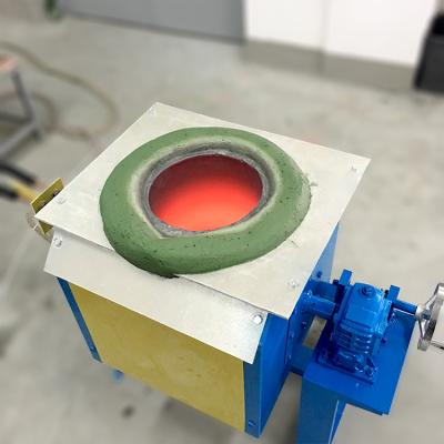 China 1-20KHZ Lichtgewichtroestvrij staal het Smelten Oven Middelgrote Frequentie Te koop