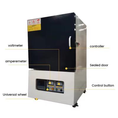 Cina 1700°C Tipo di scatola ad alta temperatura Tipo di scatola per il trattamento termico di metalli o leghe in vendita