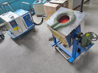 China 50kg 100kg 150kg 200kg Steel Iron Cast Iron Copper Bronze Induction Melting Furnace Industrial Furnaces for sale