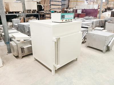 China 1200 Degree Electric Wire Laboratory Muffle Furnace Price blue white color for sale