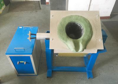 China De Verwarmer 110kw die van het inductiemetaal het Hand Overhellen van Frunace voor Ijzerproduct 50kg smelten Te koop