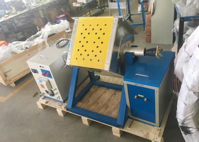 China De Verwarmer 110kw die van het inductiemetaal het Hand Overhellen van Frunace voor Ijzerproduct 50kg smelten Te koop