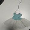 China Frida blue vest lace dress for 18 inch doll accessories for sale