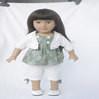 China Frida long hair girl doll for daughter gift in 18 inch vinyl doll accessoriess for sale