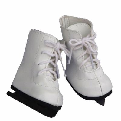 China Wholesale American doll ice skates/ doll shoes for 18 inch doll for sale