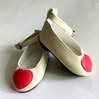 China wholesale american girl sweat-heart pattern doll shoes for blythe 18inch dolls best gift for sale