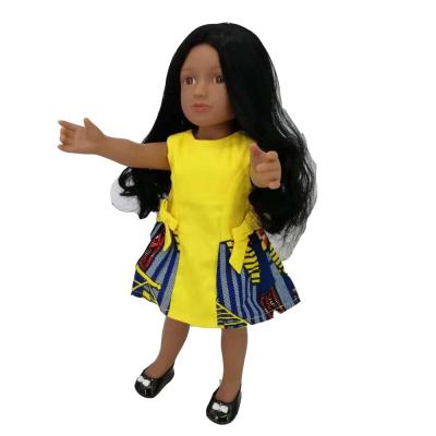 China 2019 newest 18 inch little black kids dolls for sale for sale