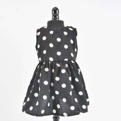 China 2019 custom blythe doll clothes display doll cotton polka dots 12 inch american girl doll dress for sale