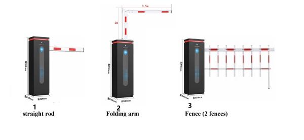 Quality Control Mode 50kg Automatic Traffic Barrier for Effective Traffic Management for sale