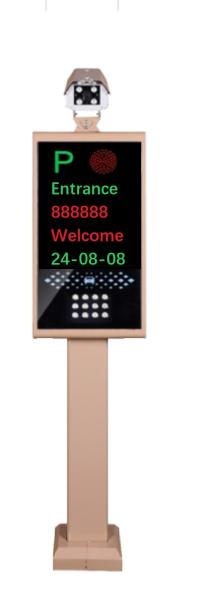 Quality License plate recognition system Parking barrier gate Ticket dispenser Parking for sale