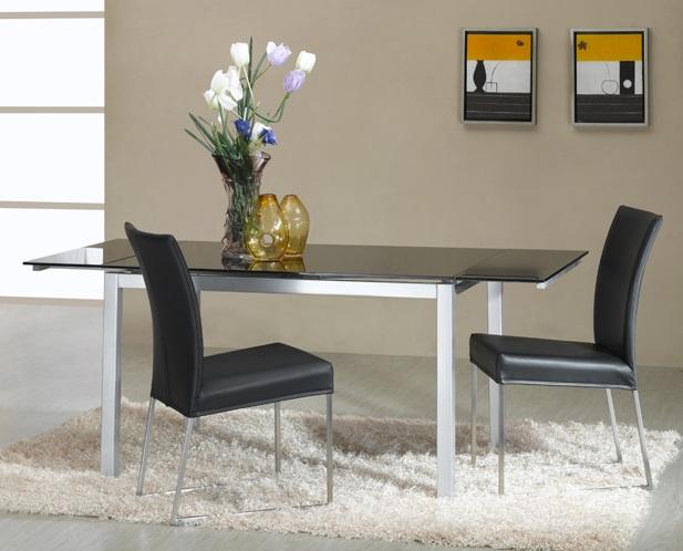 Glass Top Dining Table