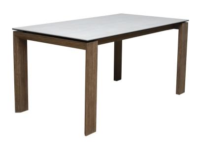 Κίνα 1500*800mm Τραπεζαρία από κεραμικό υλικό με σταθερό ξύλινο πόδι προς πώληση