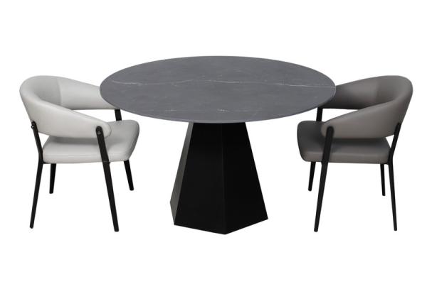 Quality 1200mm Diameter Modern Dining Room Table Wear Resistance For Home Use for sale