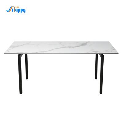 Κίνα 1800*850mm Σύγχρονο Τραπεζικό Τραπέζι Με Μεταλλική Βάση Dt-996-180 προς πώληση