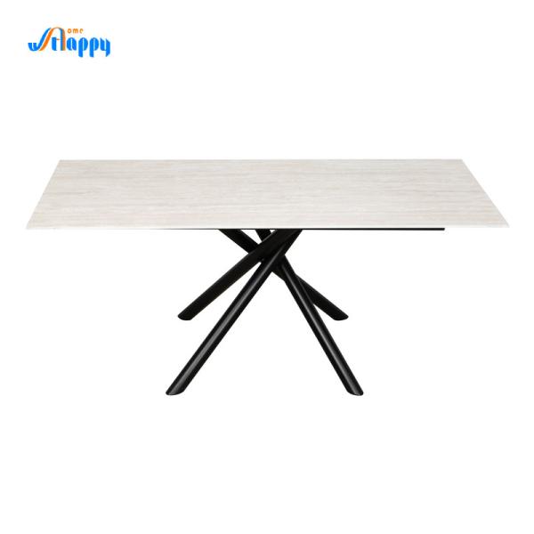 Quality 1800*900mm Contemporary Cut to Size Ceramic Kitchen Tables, K/D, Fixed Type DT for sale