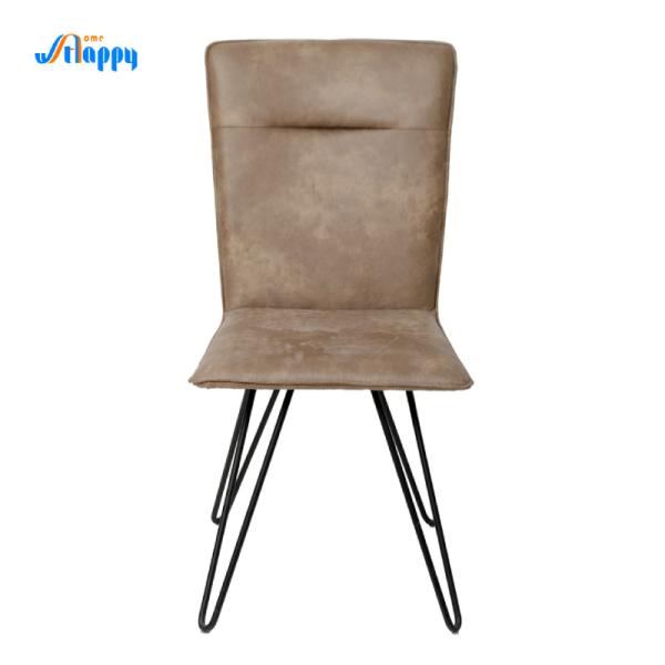 Quality Mid Century Leather Modern Dining Chair Fashionable With Customized Design Dc for sale