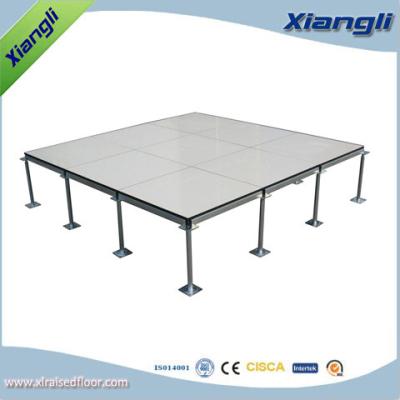 China Anti Static Raised Computer Room Floors with Flat Head Pedestal for sale