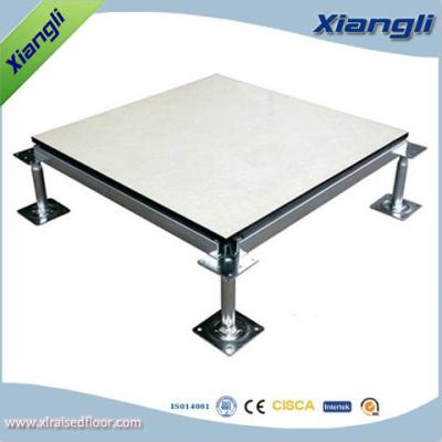 China Ceramic Finish Steel Raised Floor for Data Center , Dustlessness Chamber for sale