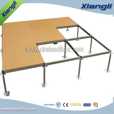China Anti Static Steel Raised Floor Tile HPL Finish , 567kg Concentrated Load for sale