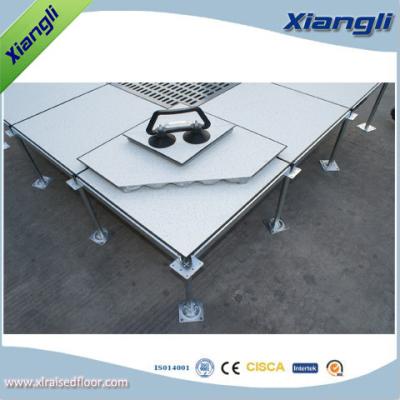 China 600MM PVC Raised Floor Raised Modular Flooring Flame Retardant for sale