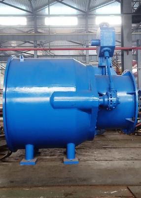 China AWWA DN1000 Customized Color Free Discharge Valve , Regulating Valve Types Pressure PN10 PN16 PN25 for sale