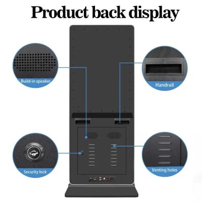 China 350cd/M2 Floor Standing Android Indoor Digital Display Screens 32/43/50/55/65 for sale