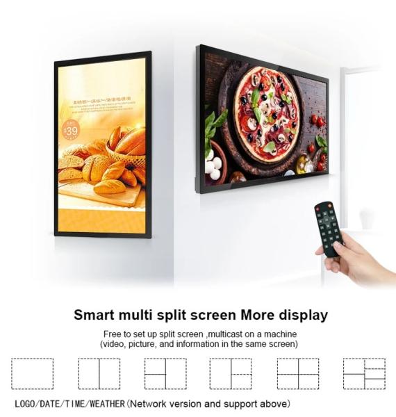 Quality 350cd/M2 Wall Mounted Touch Screen Kiosk 1920 X 1080 Resolution 50 Inch for sale