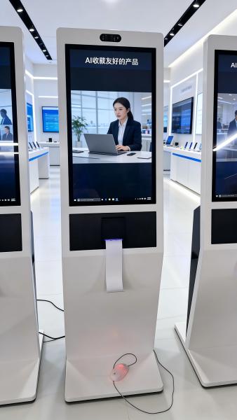 Quality Capacitive Touch Touch Screen Information Kiosk Offering 300 Cdm2 Brightness Designed for Customer Engagement and Digital Wayfinding for sale