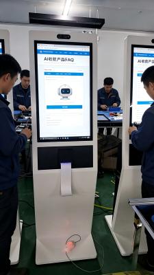 China Customized Self Service Touchscreen Kiosk Featuring Capacitive Touch Screen Supporting Customer Service and Interactive Engagement for sale