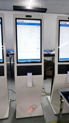 China 250 Cd per square meter brightness Touch Screen Digital Kiosk including Customized Content and 4 GB RAM designed for digital information delivery for sale