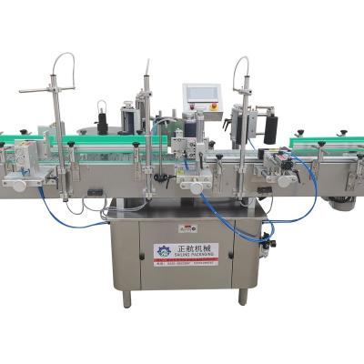 Cina China food good quality with cheap price hot sale automatic labeling machines double label cold glue labeling machine in vendita