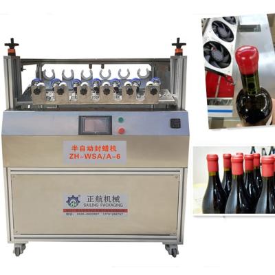 Cina Hot sale factory price semi-automatic food waxing machine for bottles in vendita