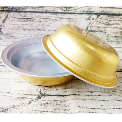 China 360ml round aluminum foil sealed box for sale
