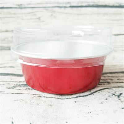 China 150 ml round aluminum foil sealed box for sale