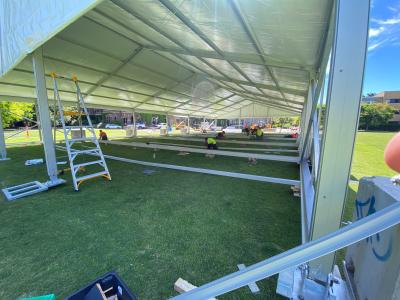 Cina Grande tenda industriale tenda di magazzino tenda di stoccaggio con coperture in PVC impermeabile in vendita