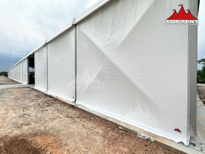 Cina Tenda di riparo per magazzini industriali rinforzata con telaio in alluminio ad alta resistenza in vendita