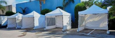 Cina Alumini Big Hexagon Pop Up Canopy Giardino Gazebo Tende 3x3M 4x4.5M 3x6M in vendita