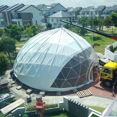 China Customização Luxury Hotel Geodésica Cúpula Glamping Tent Grande Cúpula de Casamento Tent à venda