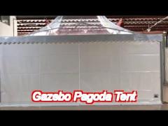 Tenda de fiesta de alta calidad con protección UV de PVC resistente al fuego