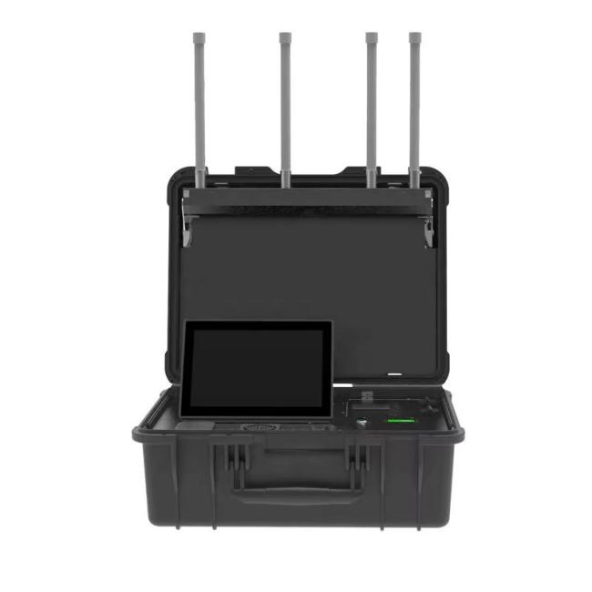 Portable Suitcase Signal Uav for Drones Intercept System Radio Frequency Anti Drone Devices