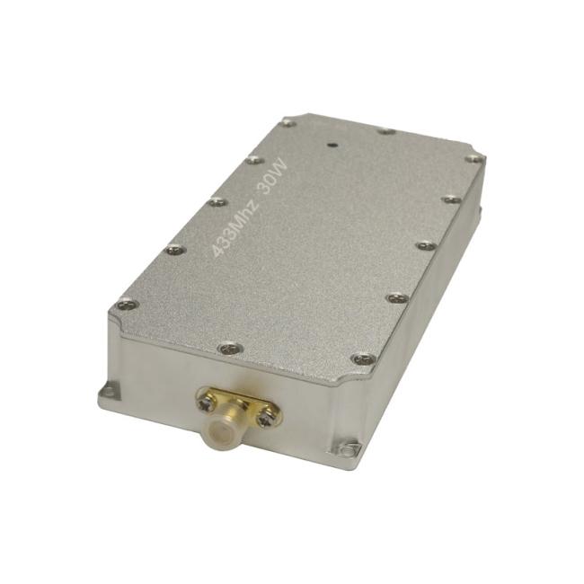 433MHz 428-438MHz 30W Customized Portable RF Power Amplifier Module with RS485 Communication for Anti Uav