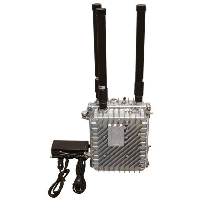 Portable Counter Fpv Drones Operating 3-Band of 900MHz 1.2GHz 2.4GHz for Fpv