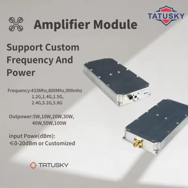 5.2g 30W Ldmos Anti Drone Modules 30W for Anti Drone System Autel Anti-Fpv PA Module Power Amplifier Tatusky Module Anti Drone