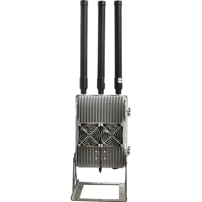 3-Band 900MHz 2.4GHz 5.8GHz 150W Aluminum Enclosures Fpv System Counter Fpv Drones with Cooling Fan Against Drones