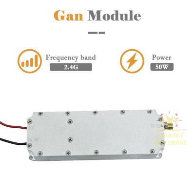 China 2.4g 2400-2500mhz Autel Fpv Poland RF Module PA Module 2.4G 50W GaN Anti Drone Module for LDSKM System for sale