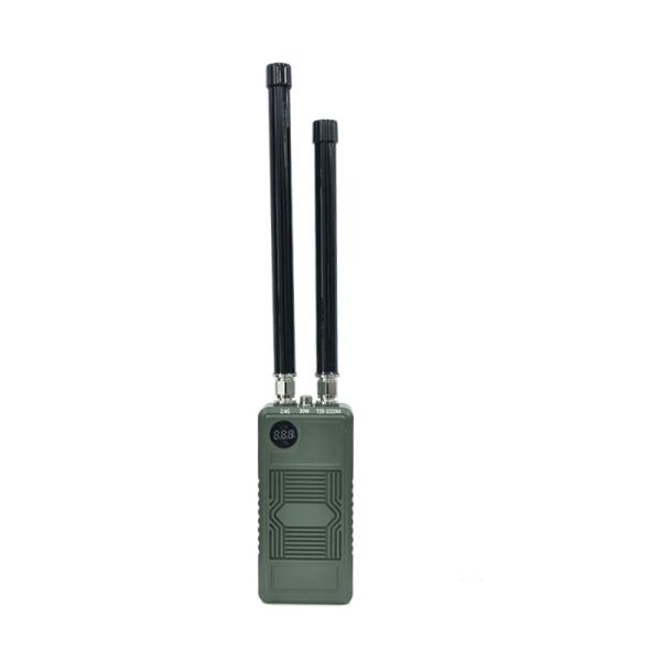 Aluminum Anti-FPV Anti-Drone Suppressor Wearable Handle System with 700-1000MHz 433MHz Frequency