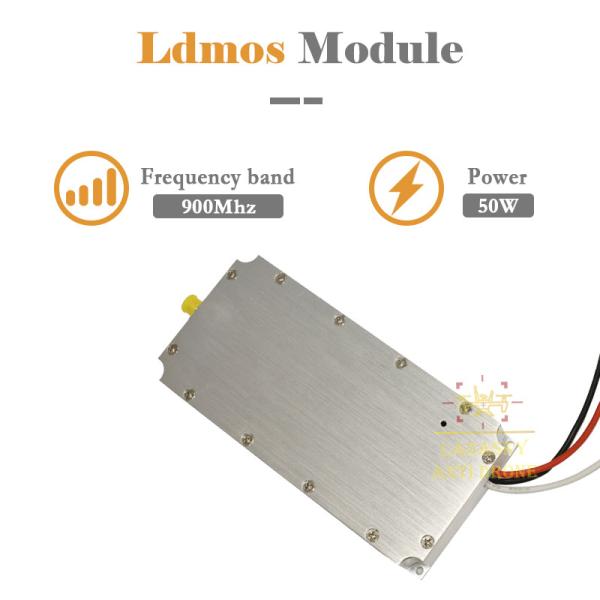 Quality 900MHz 860-930MHz 50W Portable RF Power Amplifier Module For Anti Uav LDMOS module drone jammer for sale