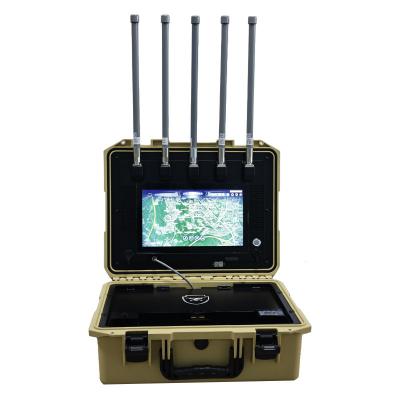 China Portable Drone Detector 45MHz-6000MHz RF Anti-Drone System for sale